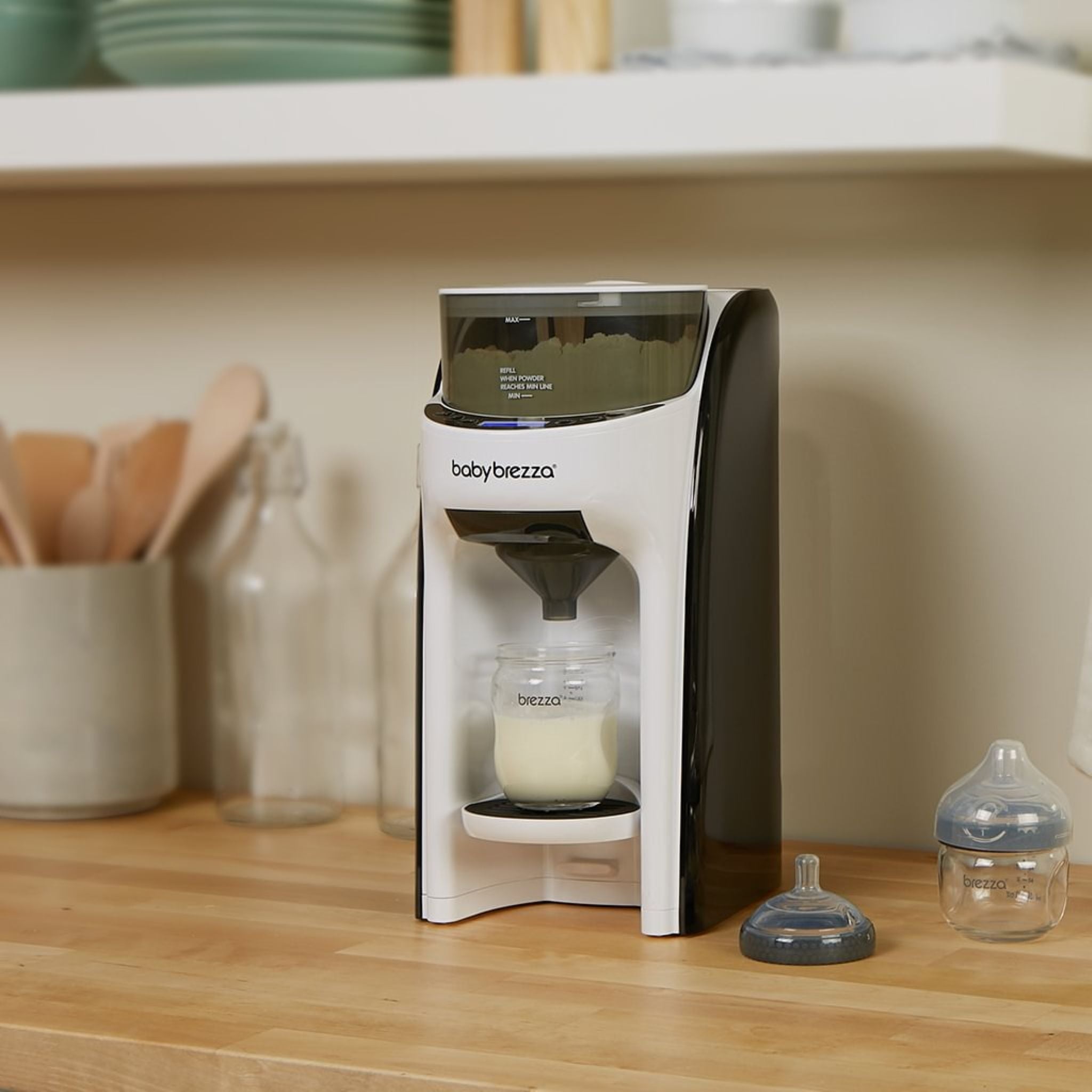 Baby Brezza Formula Pro Advanced Black-White | LittleBe