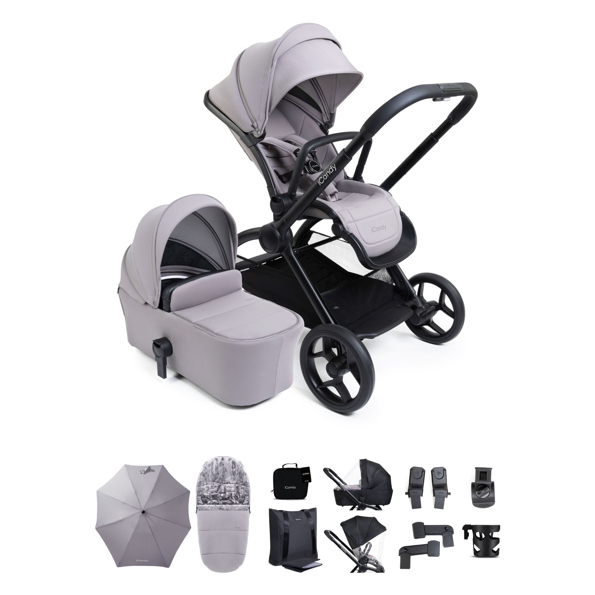 iCandy Core 2 Complete Bundle Black | LittleBe